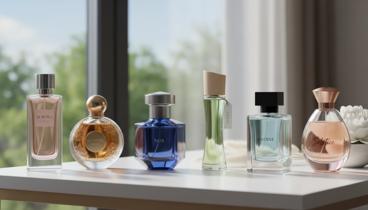 Types of Perfume Bottles Guide to Materials and Designs - Reihey Glass